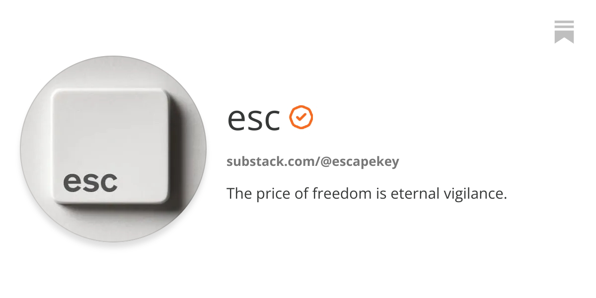 esc | Substack