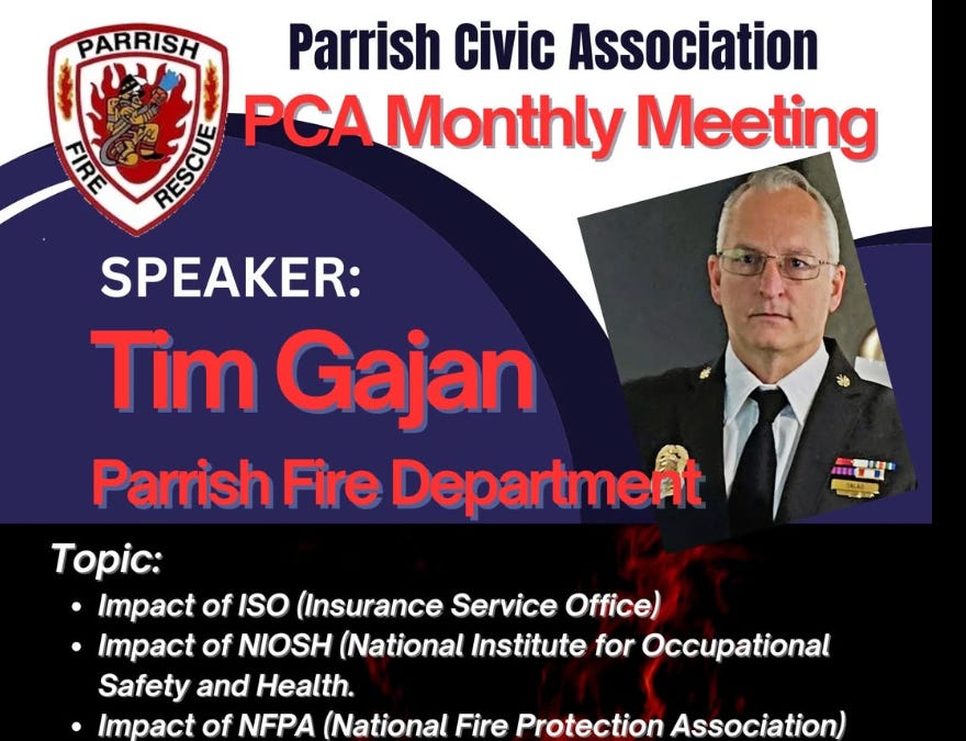 Parrish Civic Association to Host February Meeting Focused on Fire ...