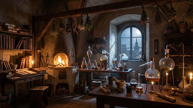 Alchemy, Angels, and the Rosicrucian Shadows in Rudolf II’s Court