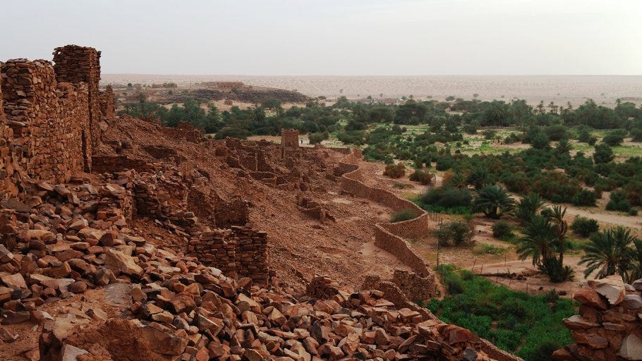 A history of the south-western Saharan towns of Tichitt, Walata, Wadan ...