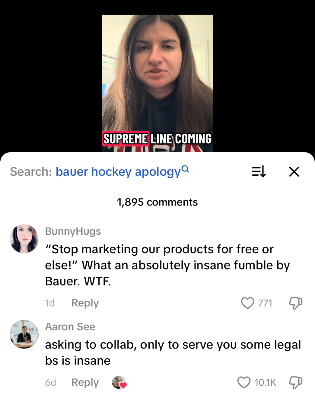 Niche TikTok Discourse: Bauer vs Pavvy The Goalie