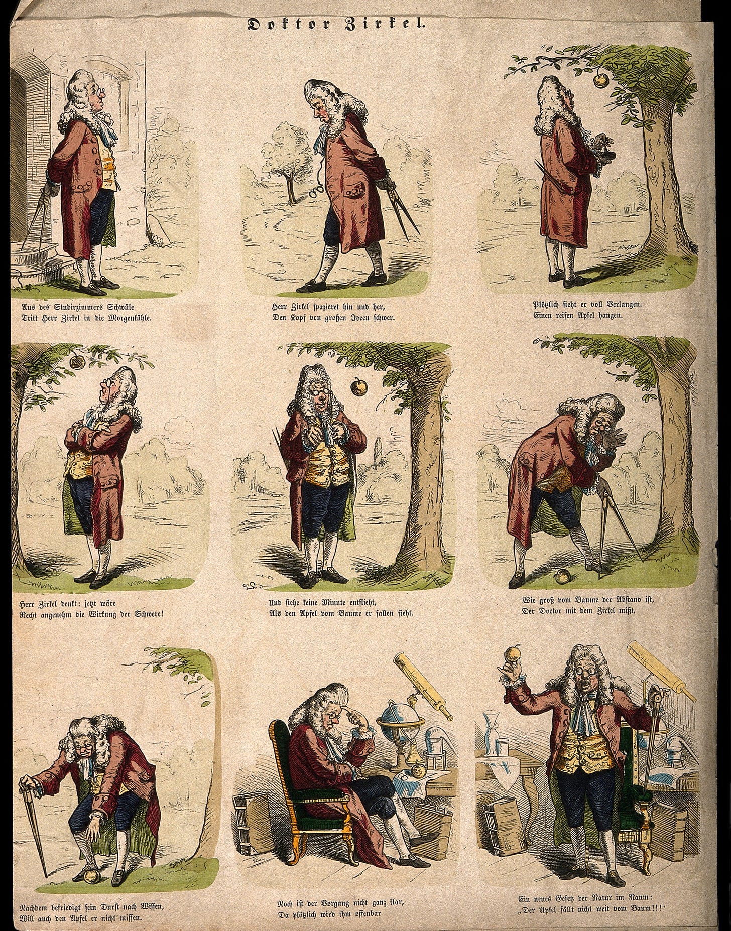 The Apple Anecdote: The Sunday Cabinet of Curious Words #1