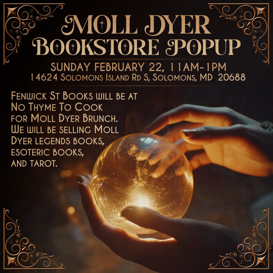 February 2026 - by Fenwick St Books - Fenwick’s Newsletter
