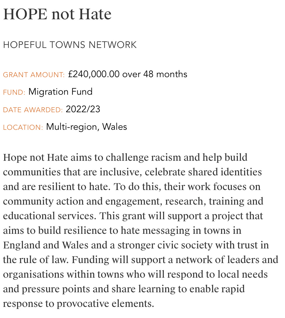 "Who Funds You?"💳👁️ | HOPE not hate - Charlotte Gill