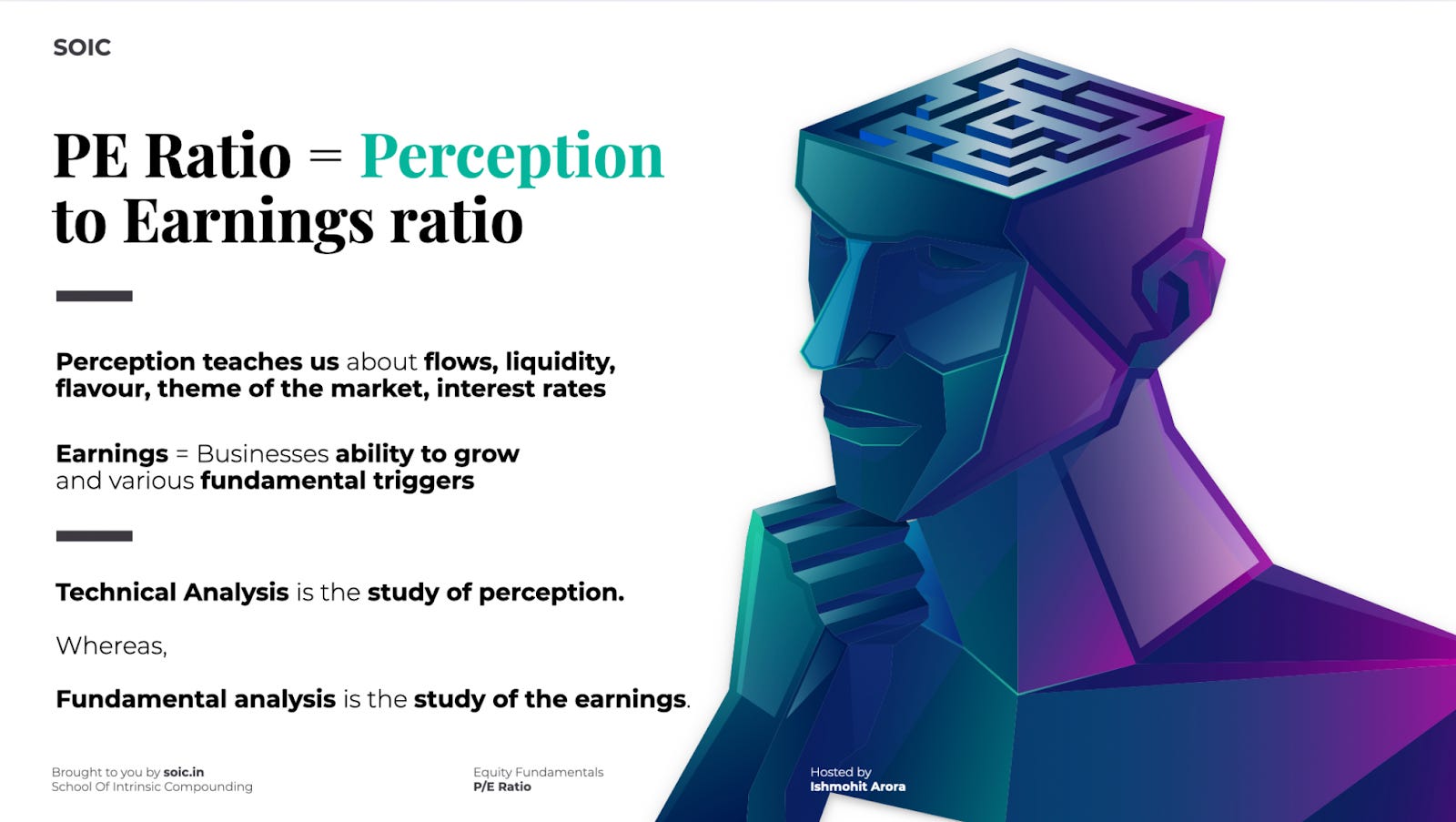 Why valuing on PE ratio can be Deceptive? - by SOIC Finance
