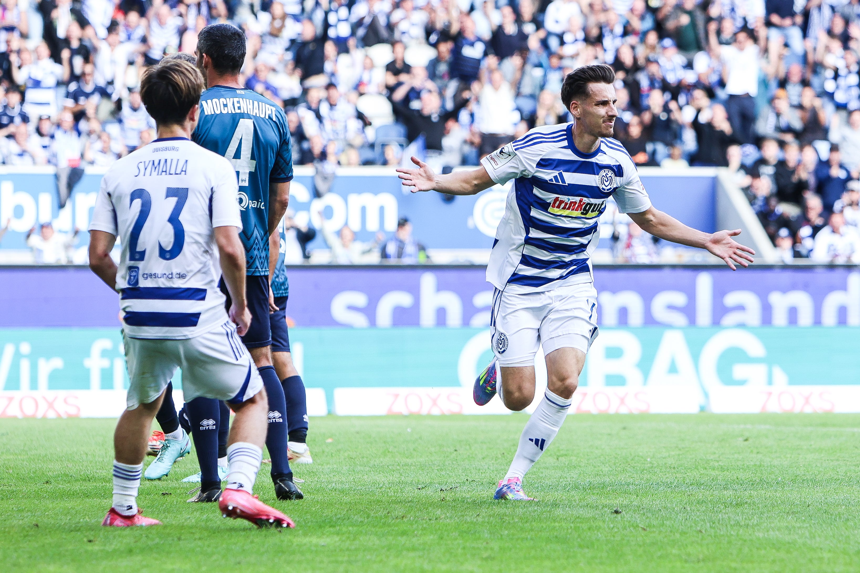 Conor Noss and Ryan Johansson met in the German third tier last weekend