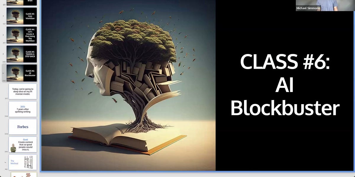 Recording #6: AI Blockbuster Track Of AI Thought Leader School