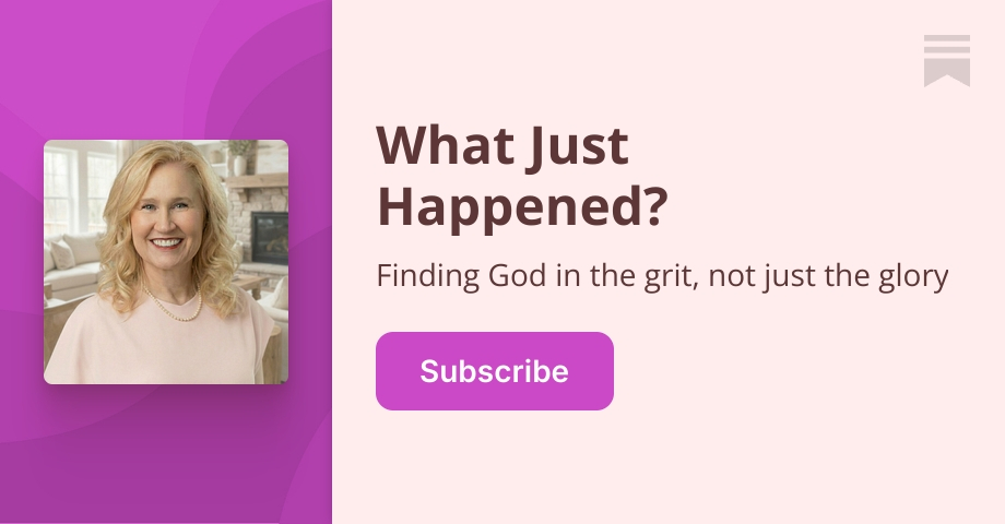 What Just Happened? | Patty Asaad | Substack