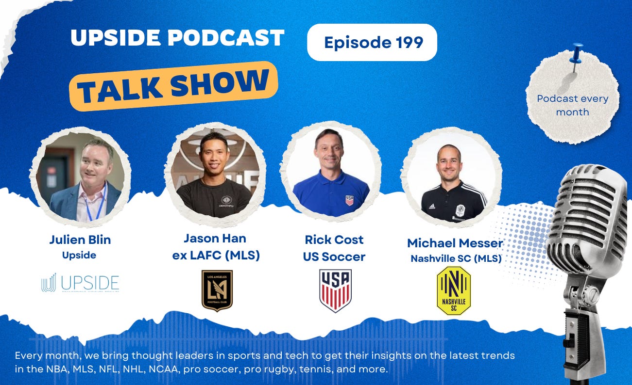 🔥Upside Chat with Mike Messer (Nashville SC / MLS), Rick Cost (US ...