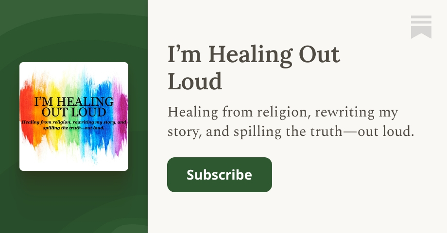 I’m Healing Out Loud | Lorinda Lee Boyer | Substack