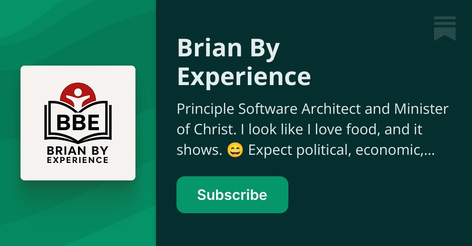 The real danger of AI: Dumb Rules - by Minister Brian Webb