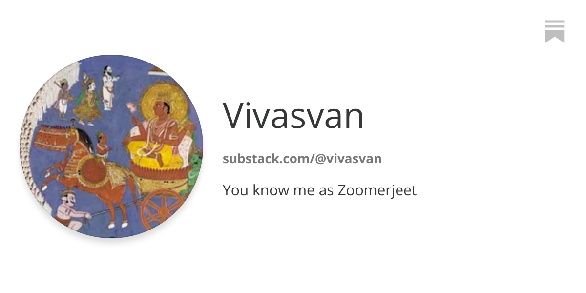 Vivasvan | Substack