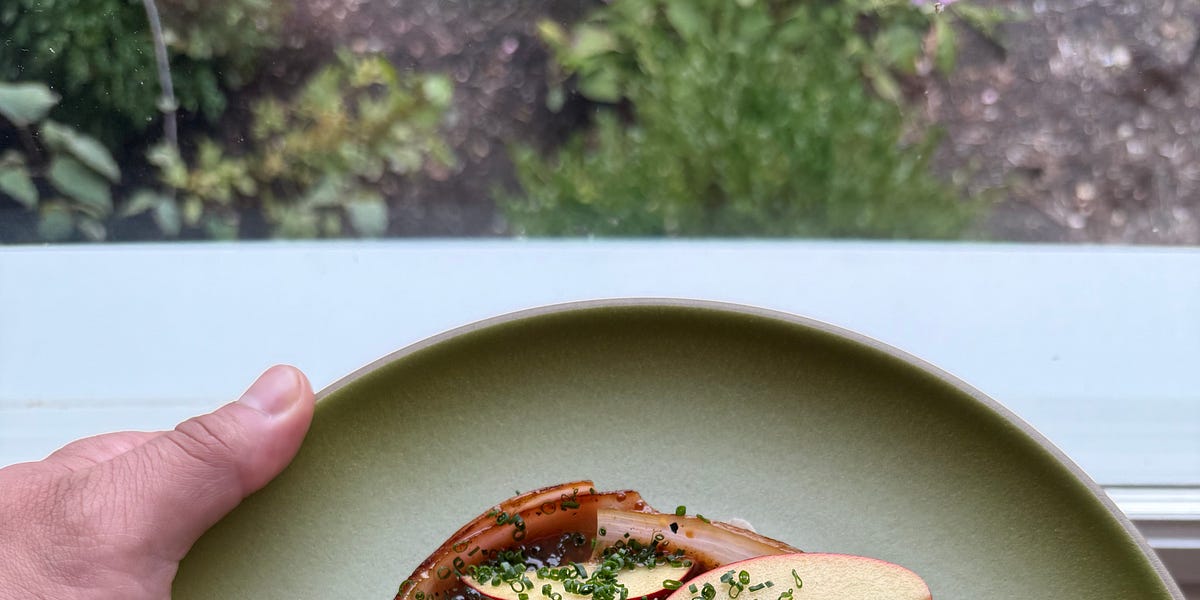 brown butter cider sauce with steak - by Chuck Cruz - Chuck