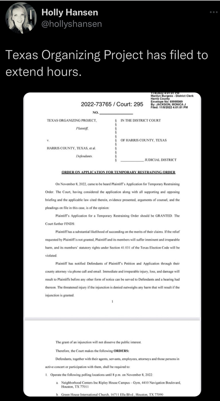 Harris County Constituents Deserve Better