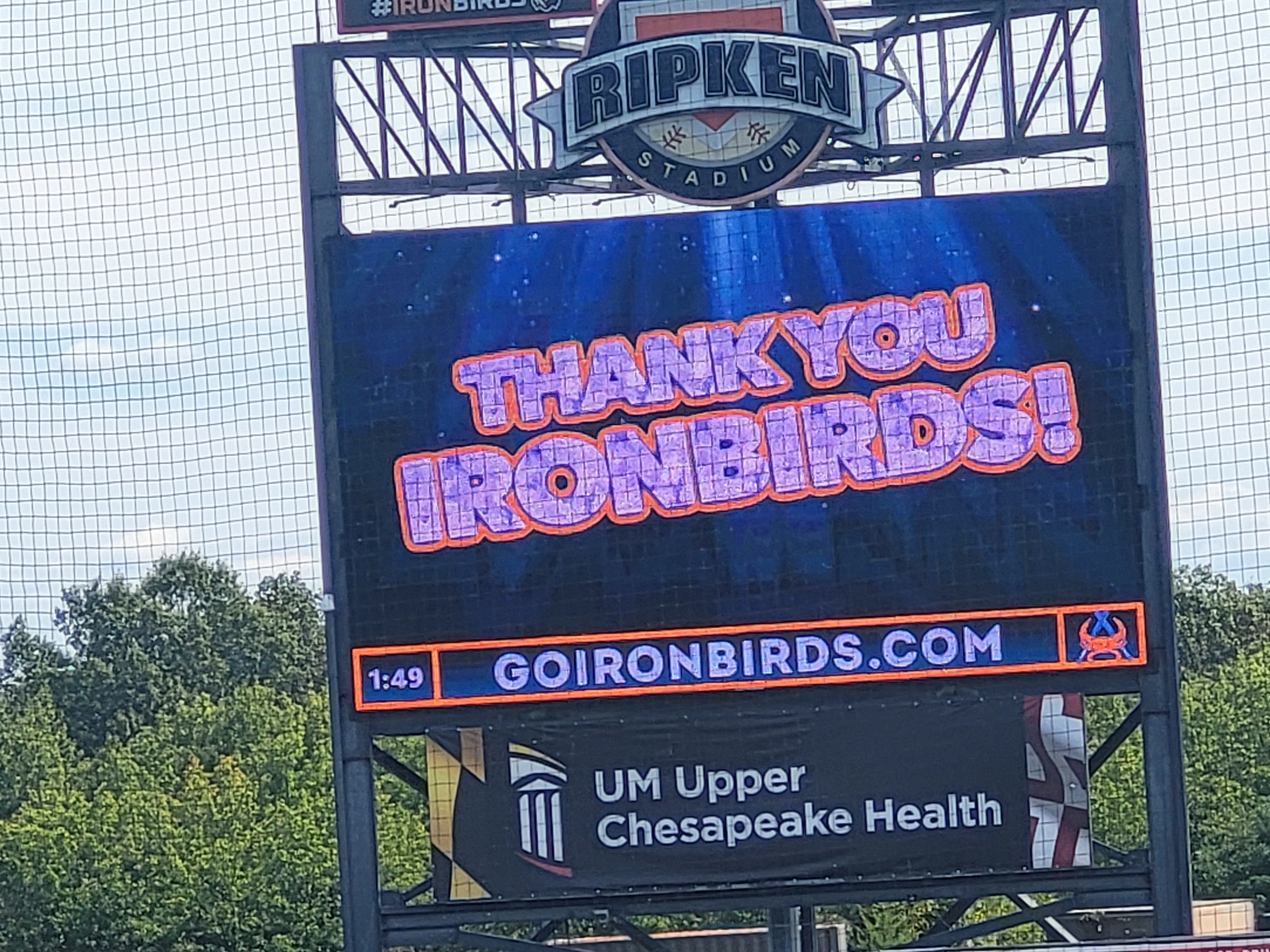 A day of emotions as the IronBirds play last game in Aberdeen as O's ...