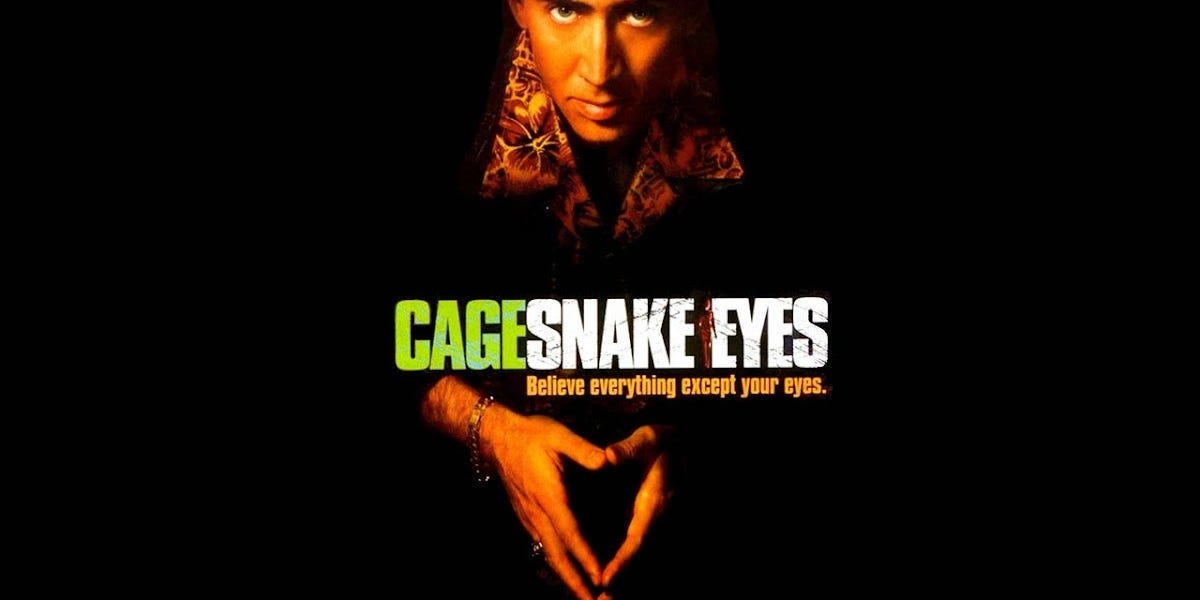 1998 Movie "Snake Eyes" Foretells the 2025 Charlie Kirk Assassination Hoax