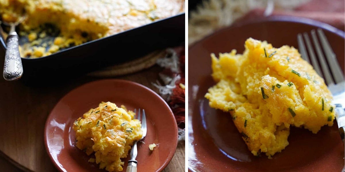 Decadent Corn Pudding - Entertaining with Beth