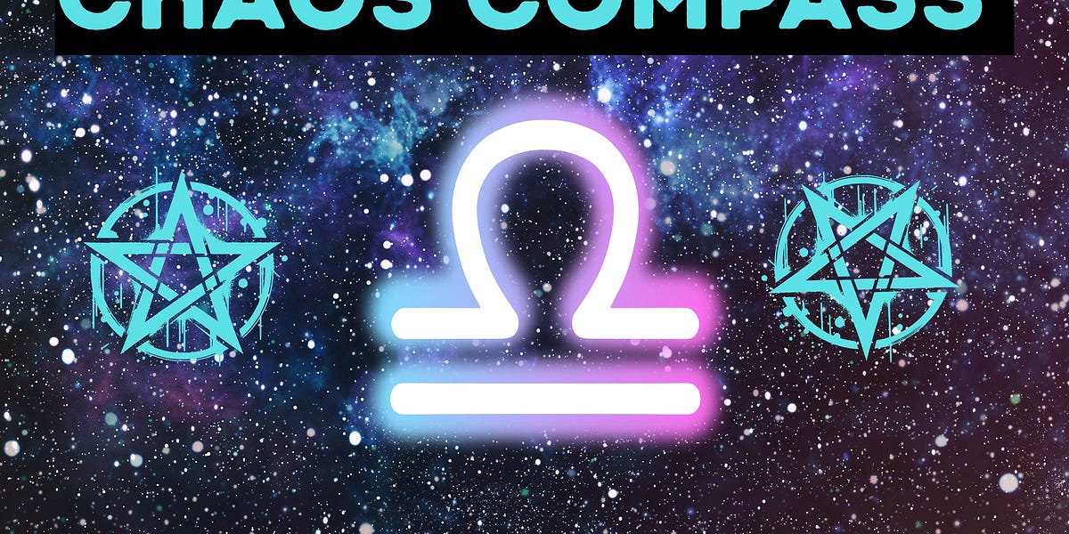 Chaos Compass-Daily Astrological Map - by Grey Galaxie