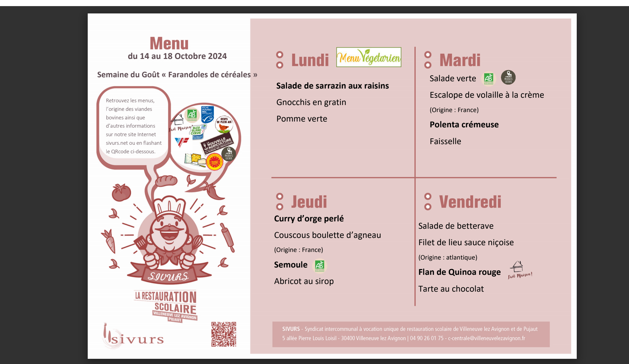 It's true what they say about French school lunch.