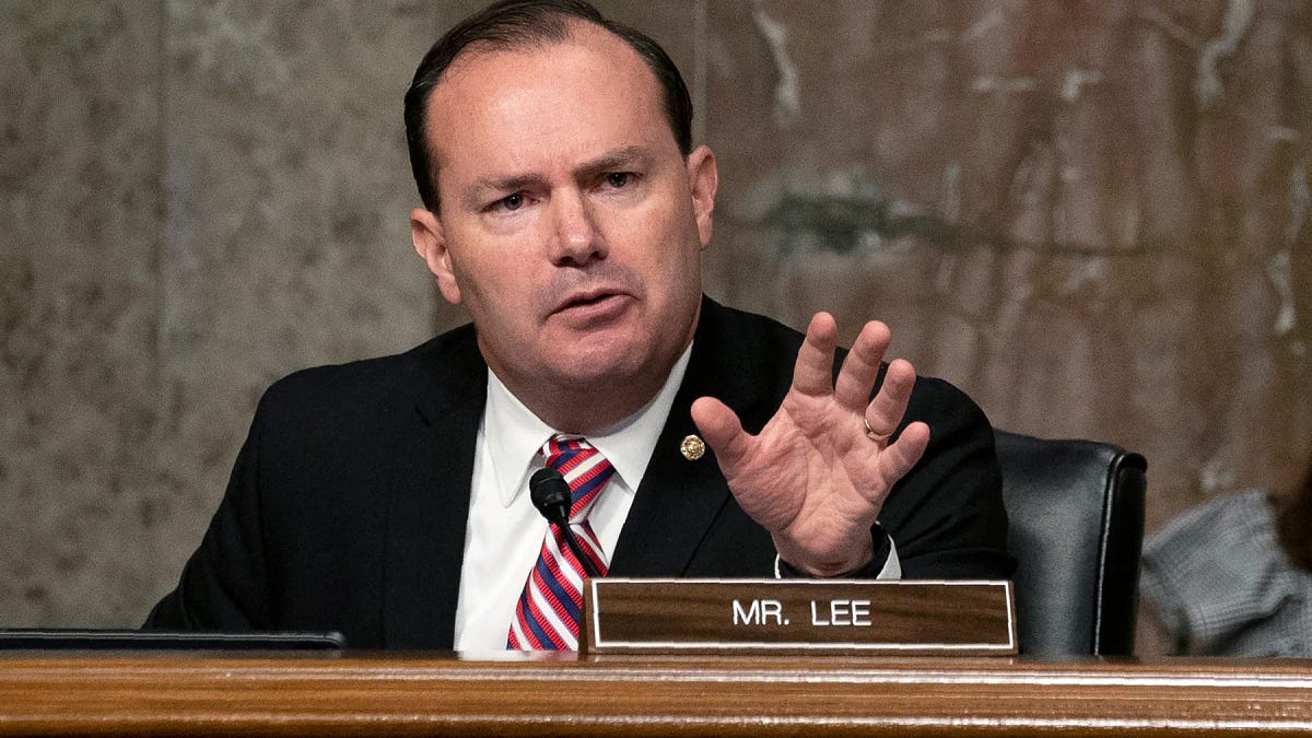 OPEN LETTER to SENATOR MIKE LEE of UTAH - by Glitter Girl