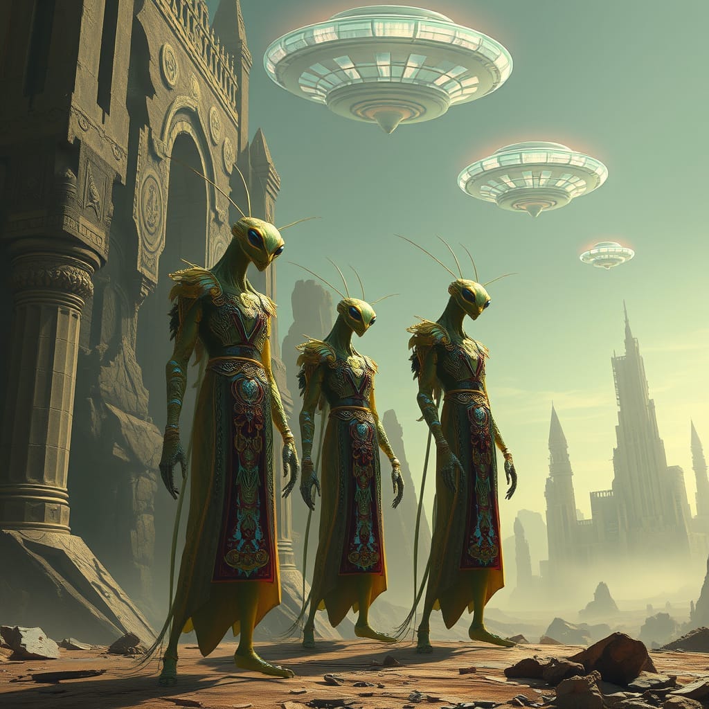 They’ve Been Here All Along: Large Humanoid Praying Mantises Spotted