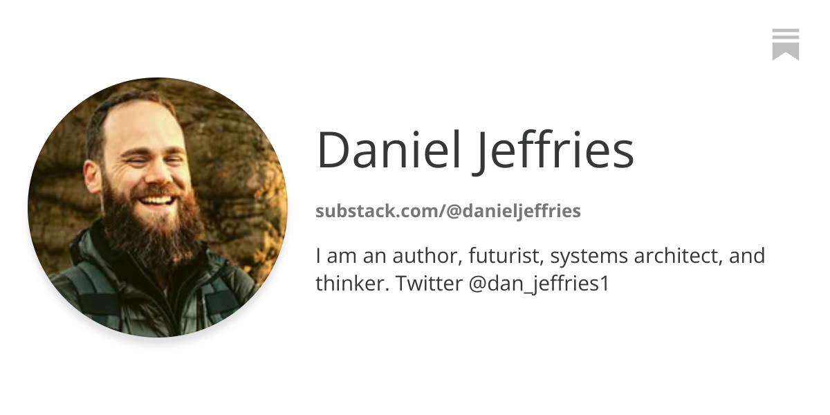 Daniel Jeffries | Substack