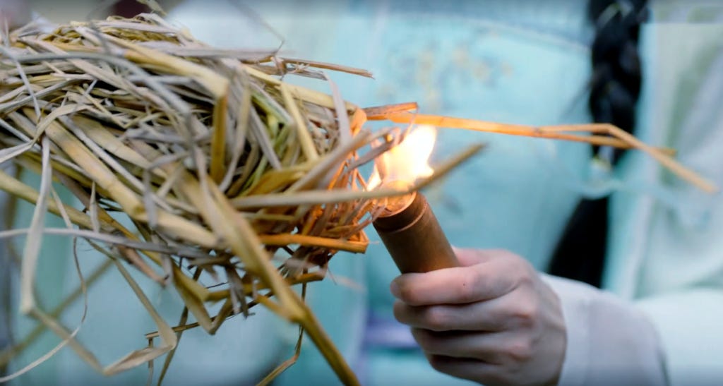The Flame Stick — A Primitive Chinese Lighter