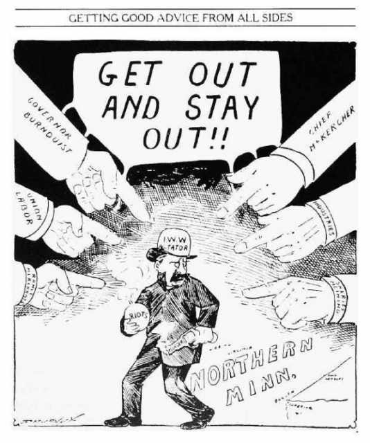 American anti-Bolshevik political cartoons during the First Red Scare