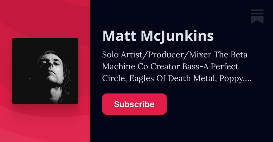 Matt McJunkins | Substack