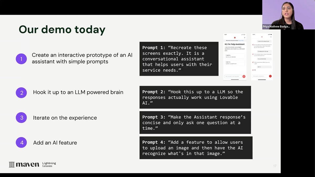 Live Demo: How to Prototype LLM Powered Feature