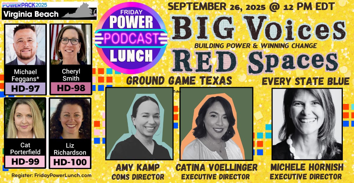 👢Jump in at 12 PM EDT for "BIG VOICES - RED SPACES" on Sept. 26 with ...