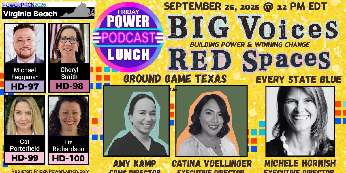 👢Jump in at 12 PM EDT for "BIG VOICES - RED SPACES" on Sept. 26 with ...