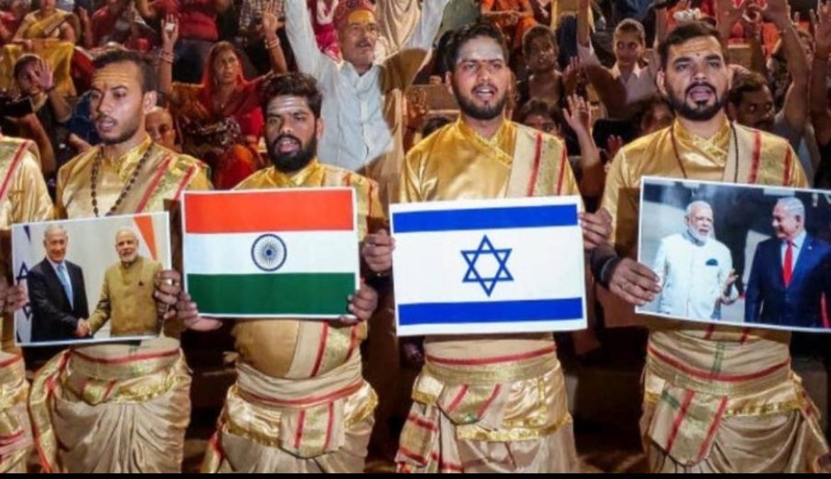 On living in India as a Palestinian during this genocide