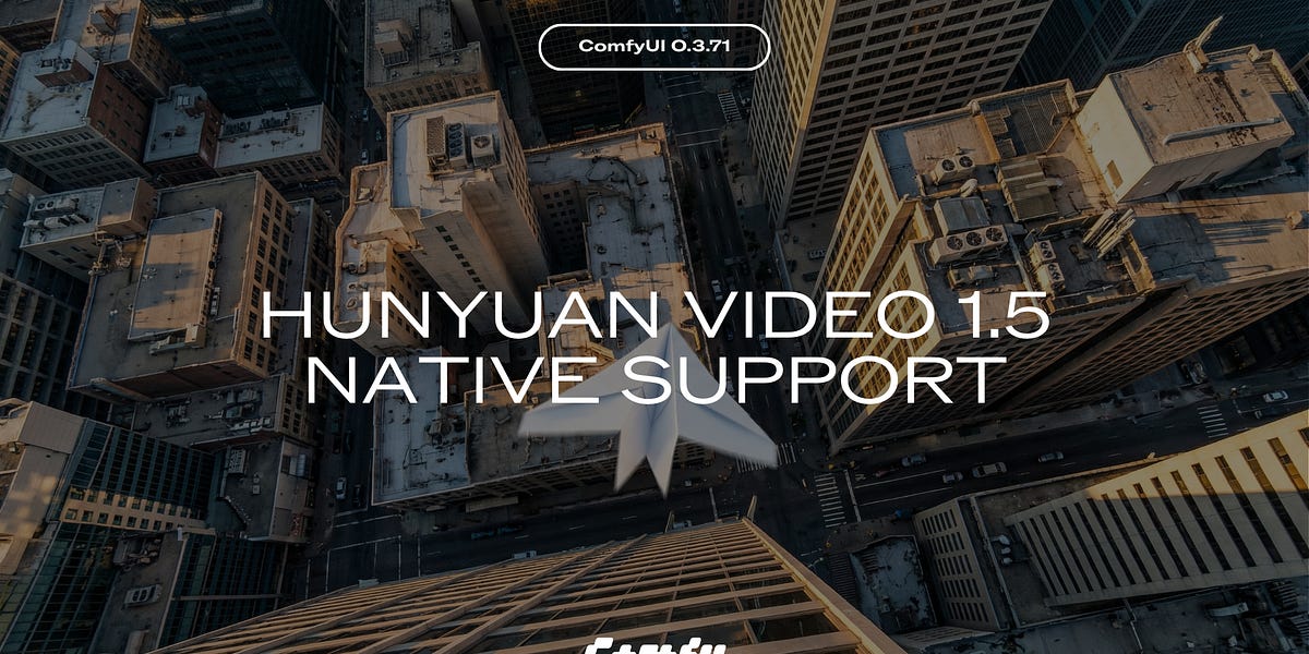 HunyuanVideo 1.5 Native Support in ComfyUI