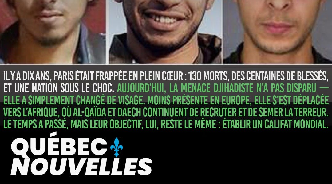Dix ans après les attentats de Paris, la menace djihadiste a changé de ...