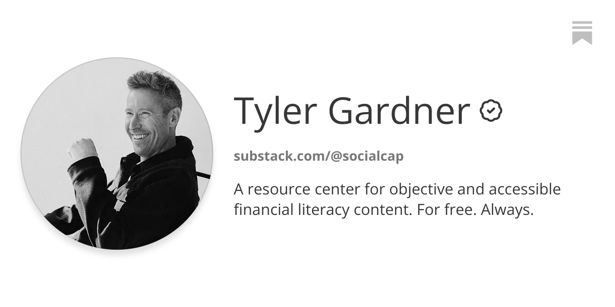 Tyler Gardner | Substack