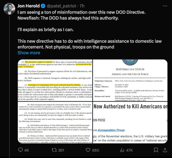 Fact Check: Is the Military Overreaching? The Truth Behind DoD ...