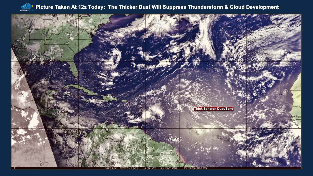 thunderstorm develop over the ocean