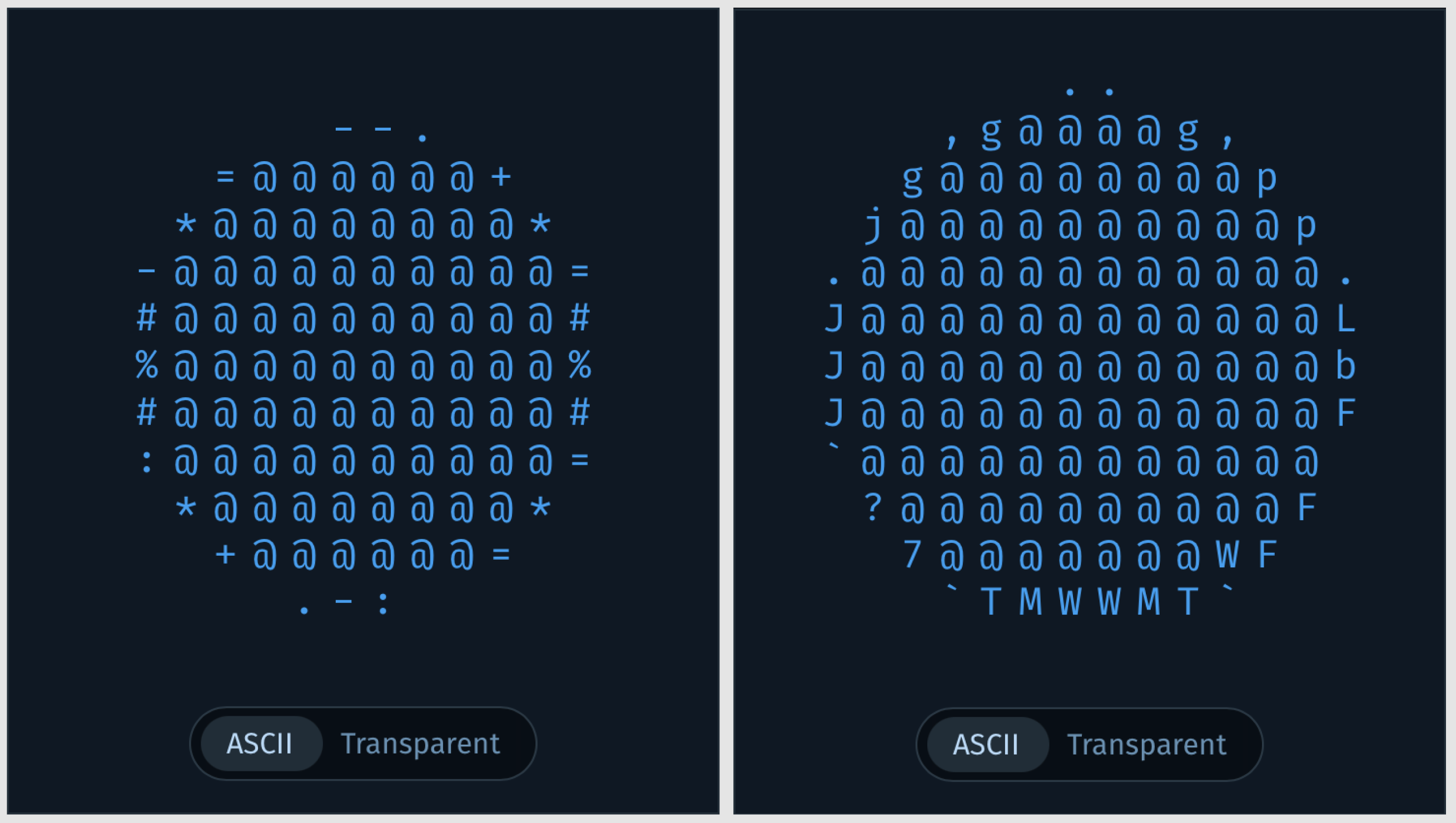 A deep dive into ASCII rendering - by József Schaffer