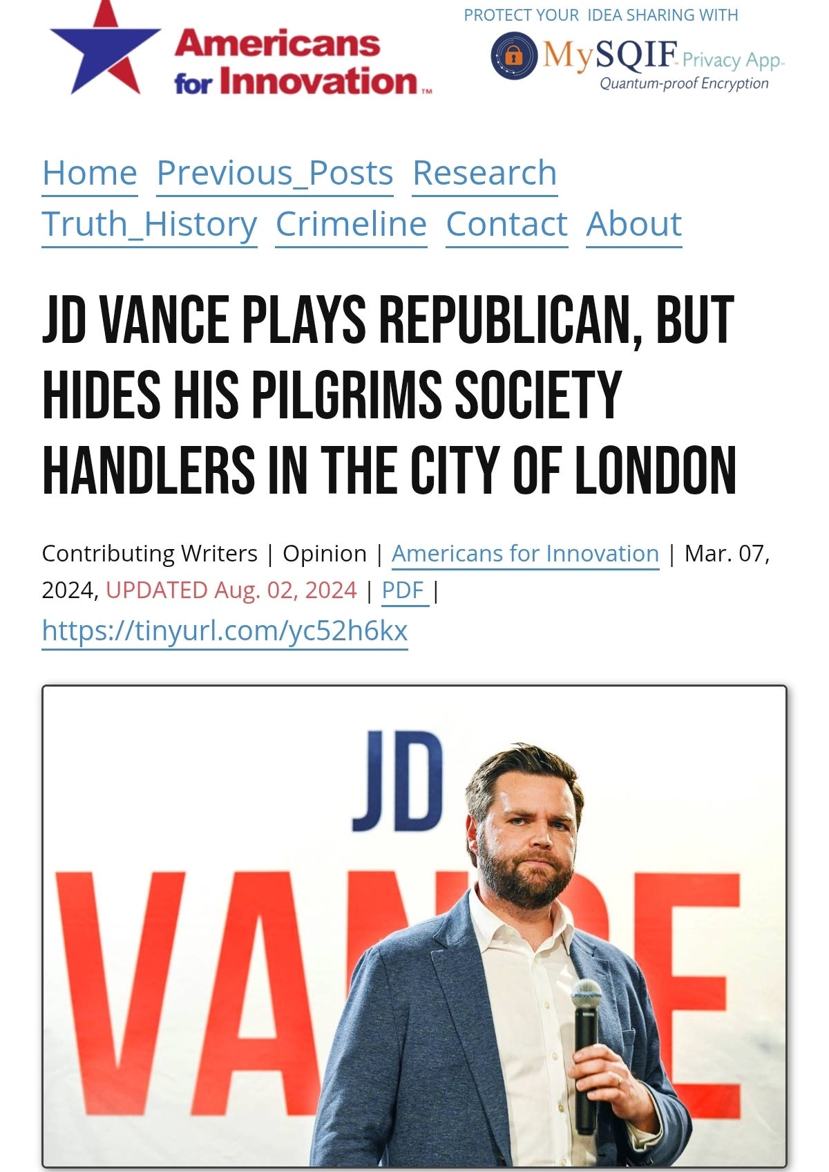 JD VANCE AKA JAMES HAMEL FUNDED BY PETER THEIL & GOOGLE CEO ERIC ...