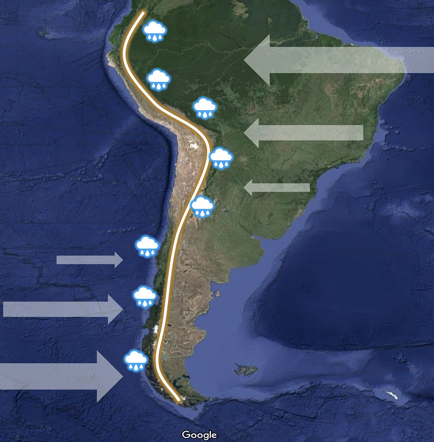 Why Is Chile So Long? - by Tomas Pueyo