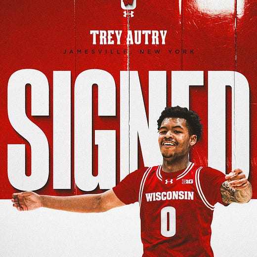 Wisconsin basketball adds George Washington transfer guard Trey Autry