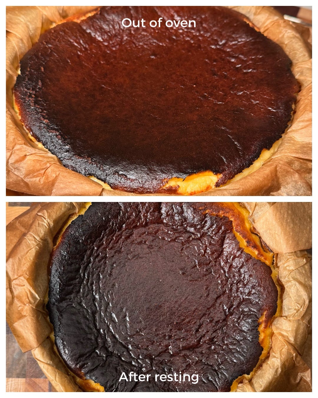 Burnt Basque Cheesecake: a recipe - Notorious Foodie