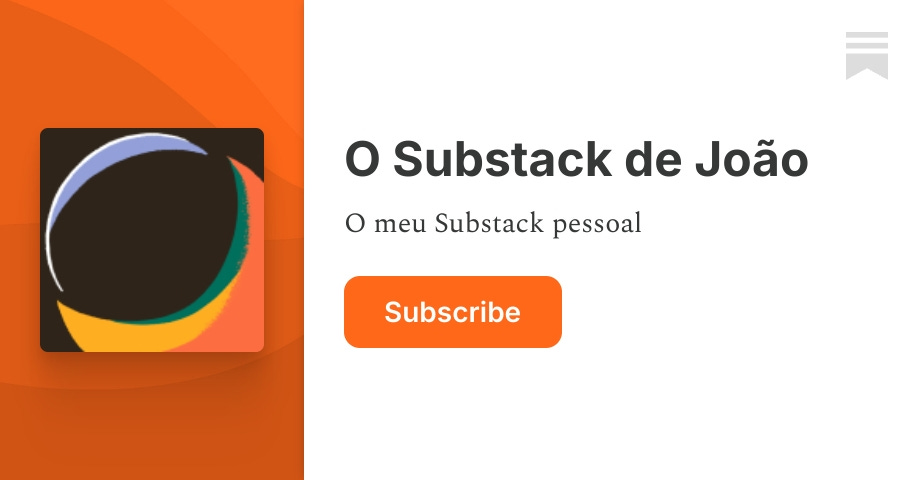 O Substack de João | João Pedro Villela Medrado | Substack