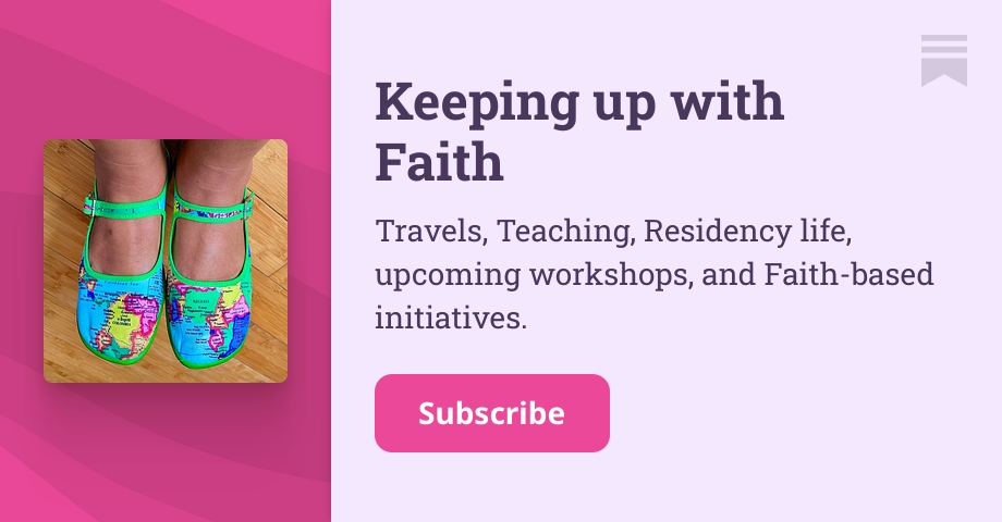 Keeping up with Faith | Faith Adiele | Substack