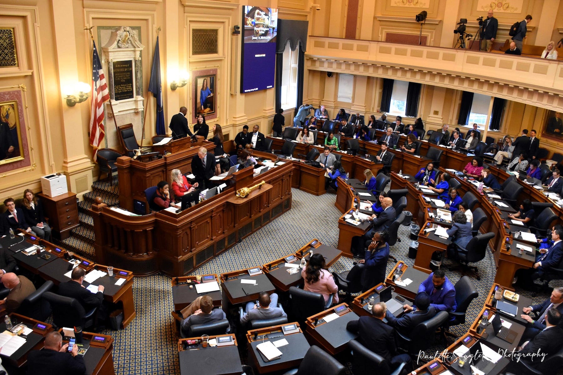 Photos: Virginia General Assembly Kicks Off in Richmond; Lucas Delivers ...