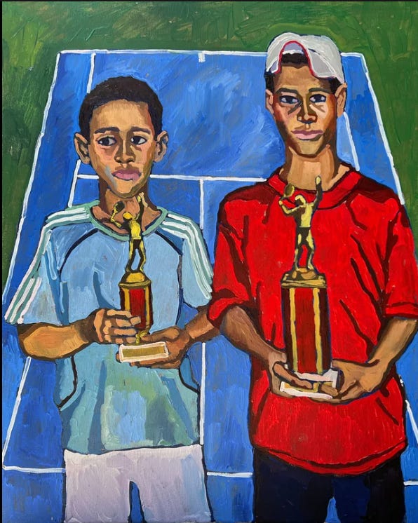 Tennis Artists in the 21st Century, Led by Honor Titus, four young ...