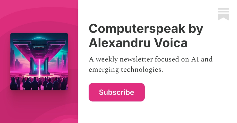 Computerspeak by Alexandru Voica | Substack
