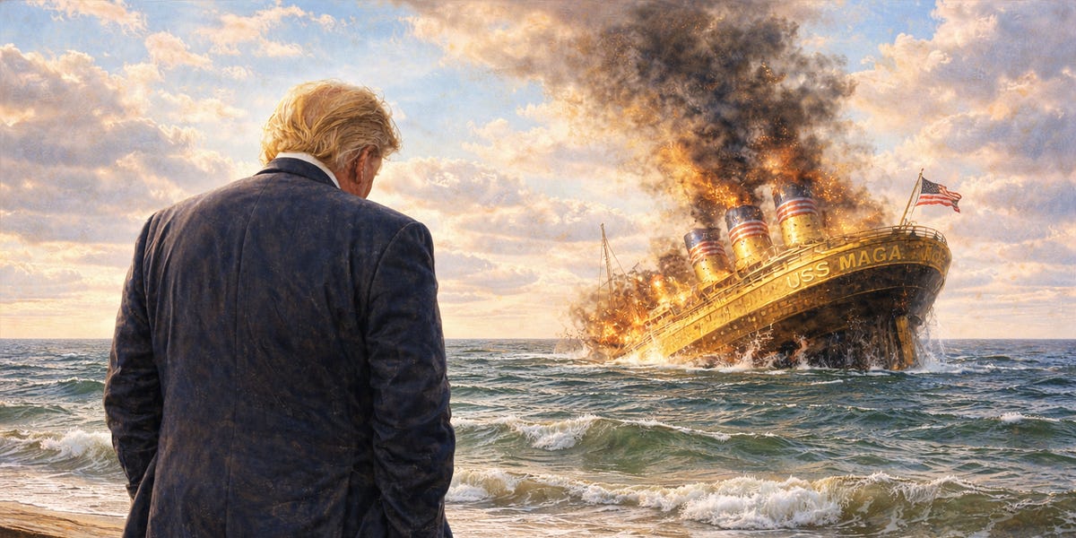 Comments - MAGA is a sinking ship