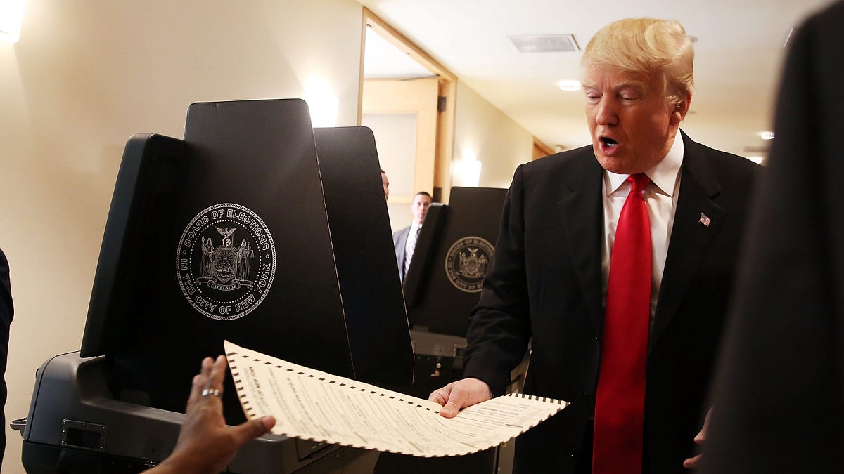 🚨 Trump: ‘Republicans Should Run Elections’